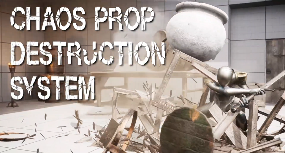 Unreal Engine - Chaos Prop Destruction System Download v5.3 For UE (5.0-5.4)