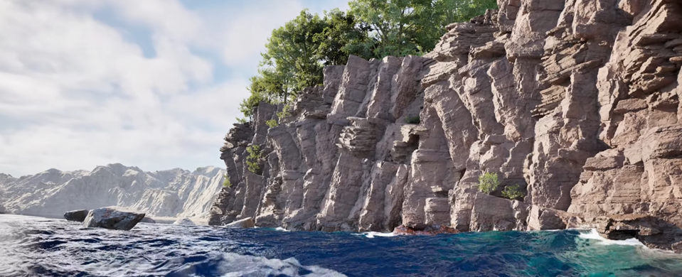 Unreal Engine - Ocean System for Rendered Cinematics Download v5.0 For ...