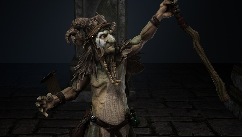 Unreal Engine - Goblin Mage Download For UE (4.27, 5.0-5.4)