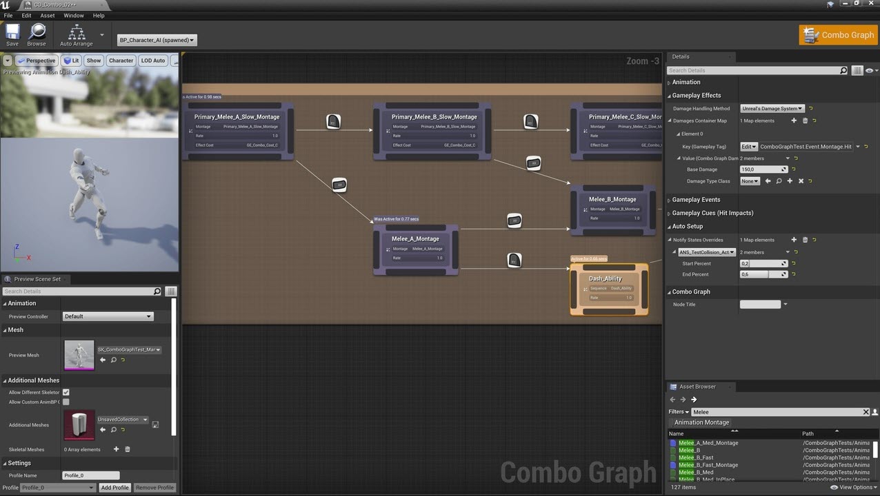 Unreal Engine - Combo Graph Download for UE (4.26-4.27, 5.0-5.6)