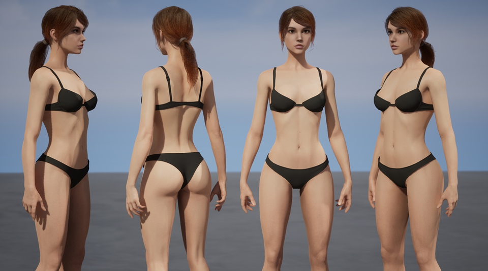 Unreal Engine - BaseMeshFemale Download For UE (4.26+)