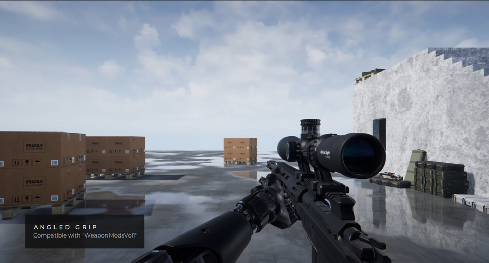 Unreal Engine - Precision Sniper Rifle Download For UE (4.22+)